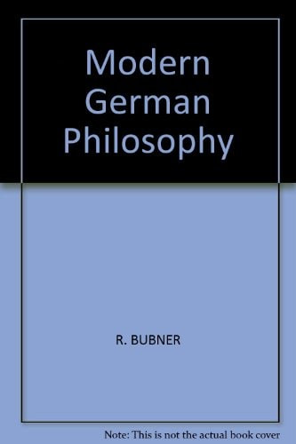 Modern German Philosophy - Labyrinth Books