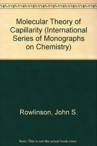 Molecular Theory of Capillarity - Labyrinth Books