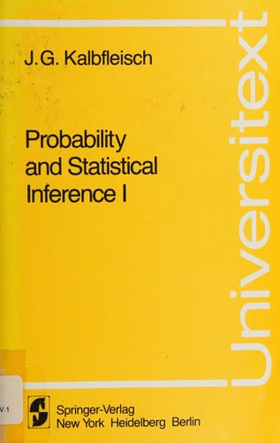 Probability and Statistical Inference I - Labyrinth Books