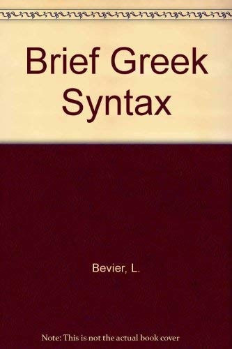 Brief Greek Syntax - Labyrinth Books