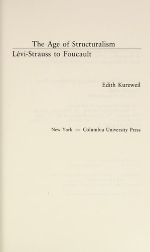 The Age of Structuralism - Labyrinth Books
