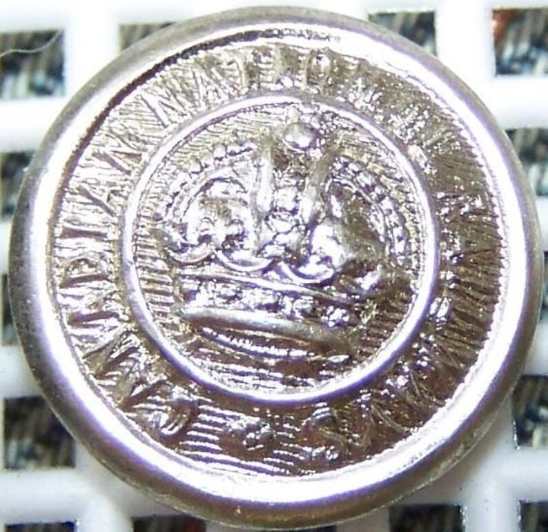 Canadian National Railways Button Silver HAT CAP uniform - King's Crown ...