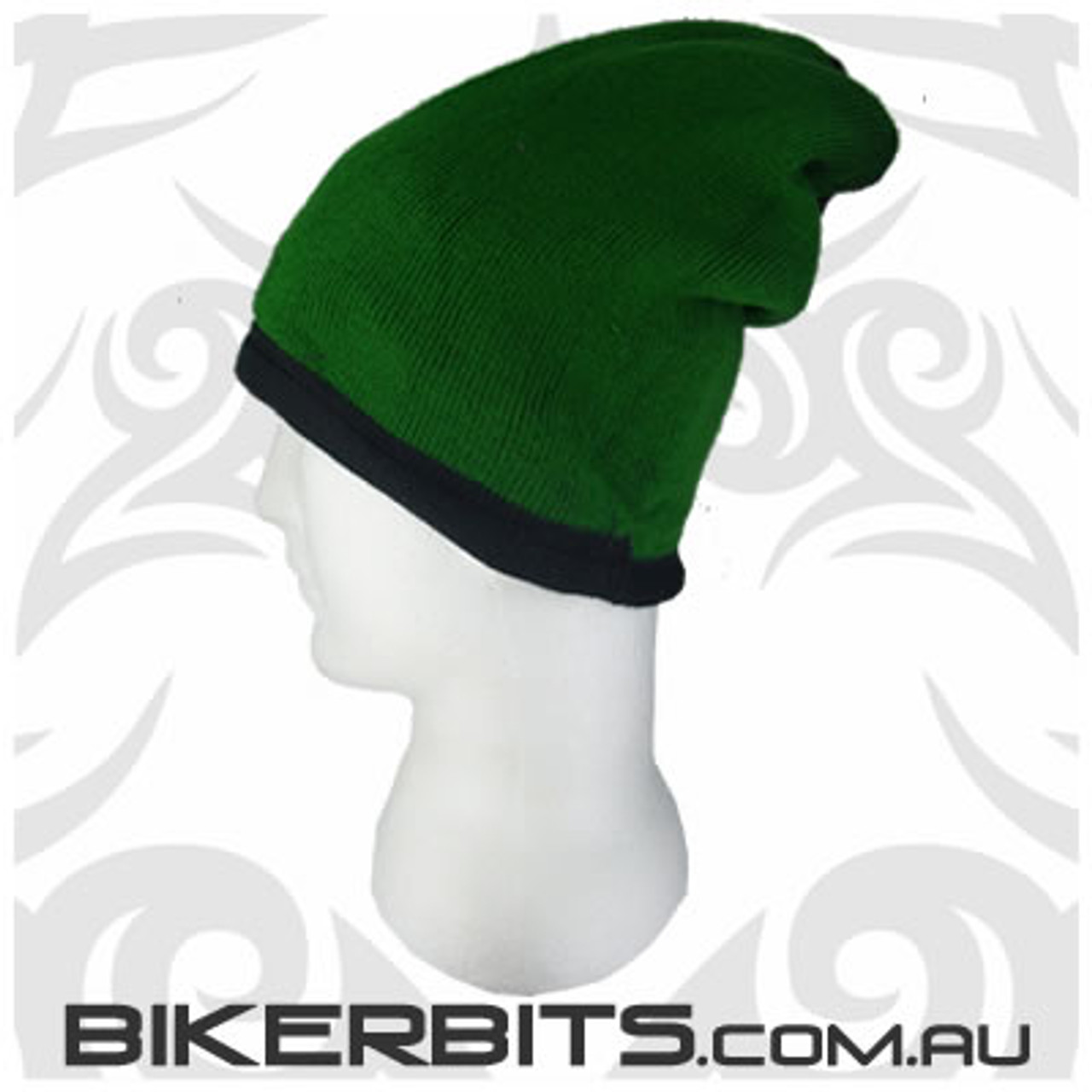 Forest Green Double Layer Fleece Neck Warmer Biker Bits Australia