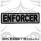 ENFORCER - Biker Club Reflective Patch - Biker Bits Australia