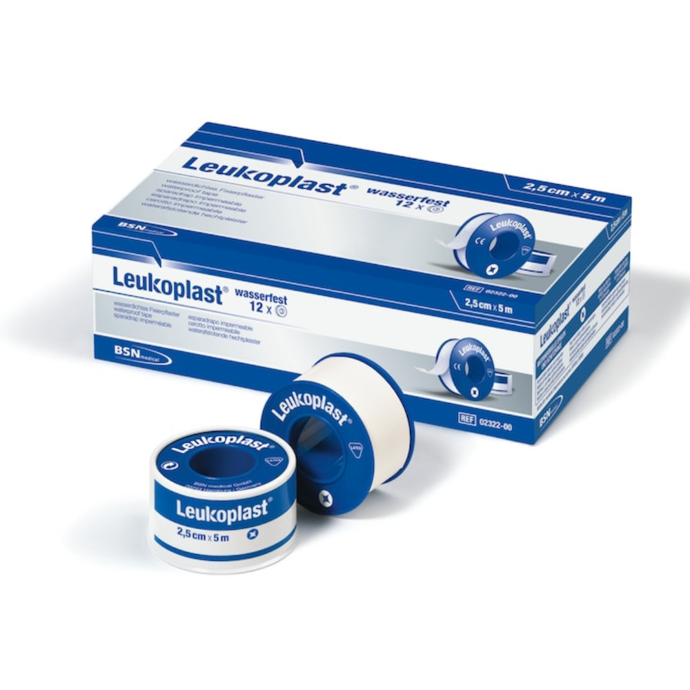 Leukoplast Waterproof Zinc Oxide Tape Waterproof White Roll