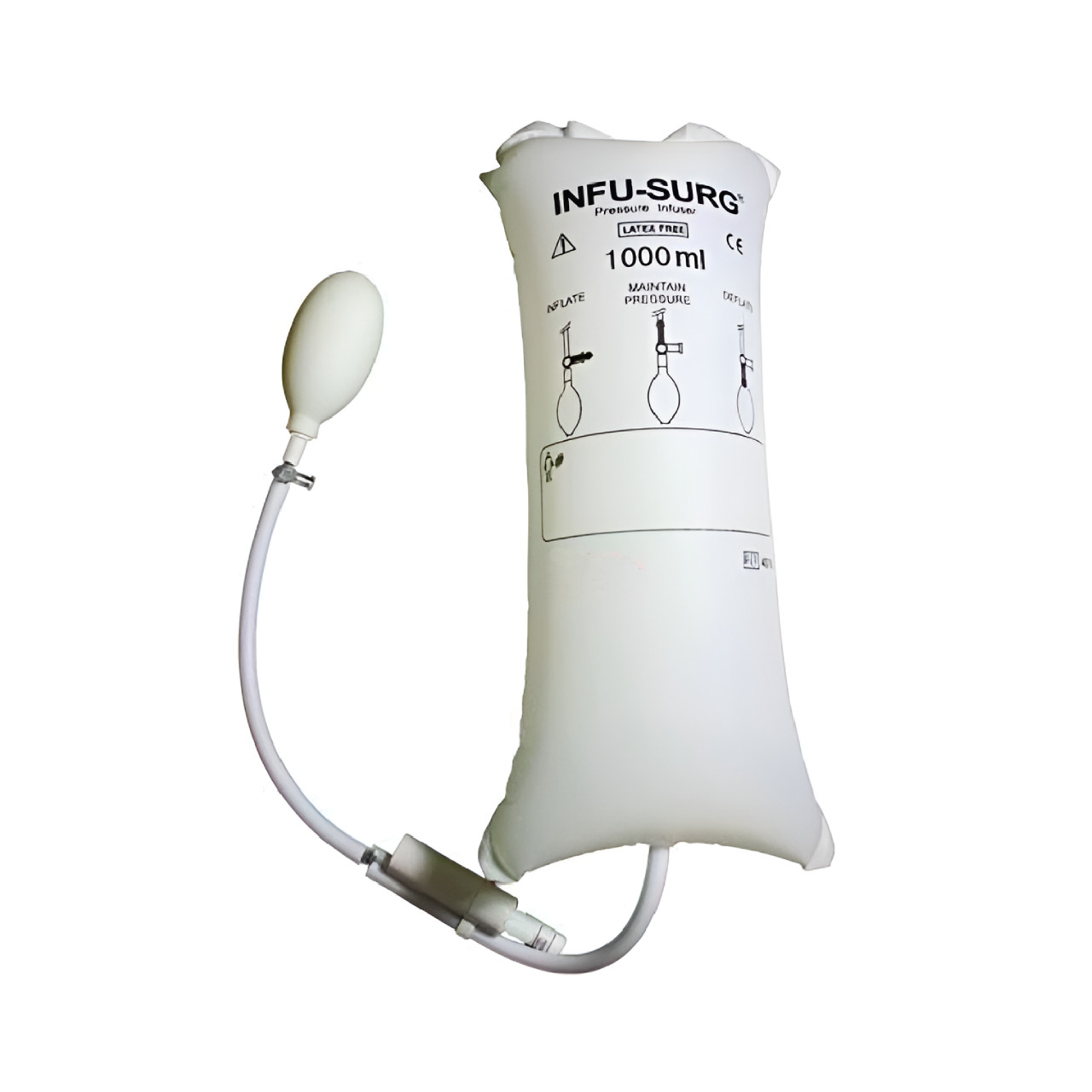 Pressure Infusion Bag 1000ml Disposable with Safety Valve