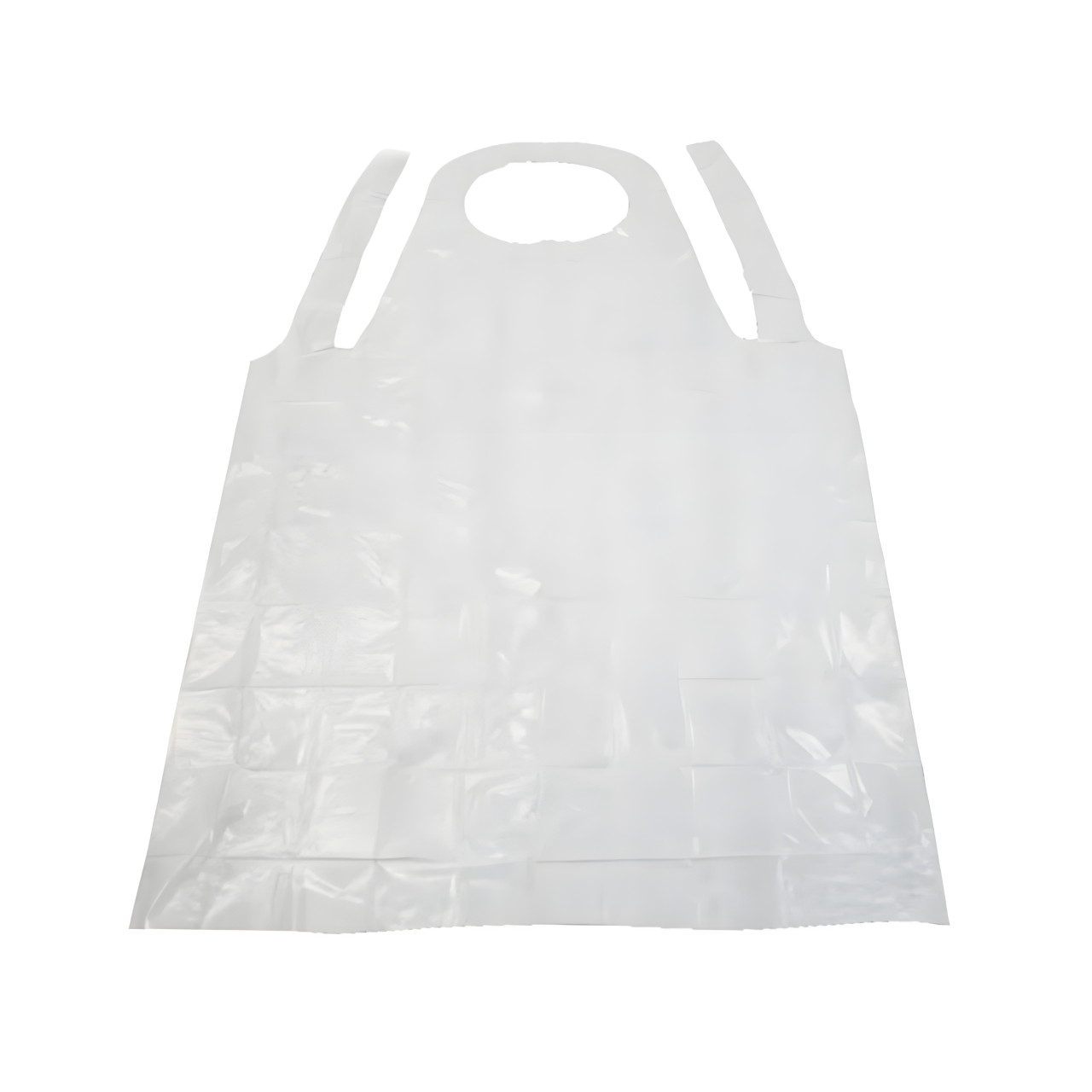Disposable White Aprons - Plastic Apron 710 X 1170mm - 100 Pack
