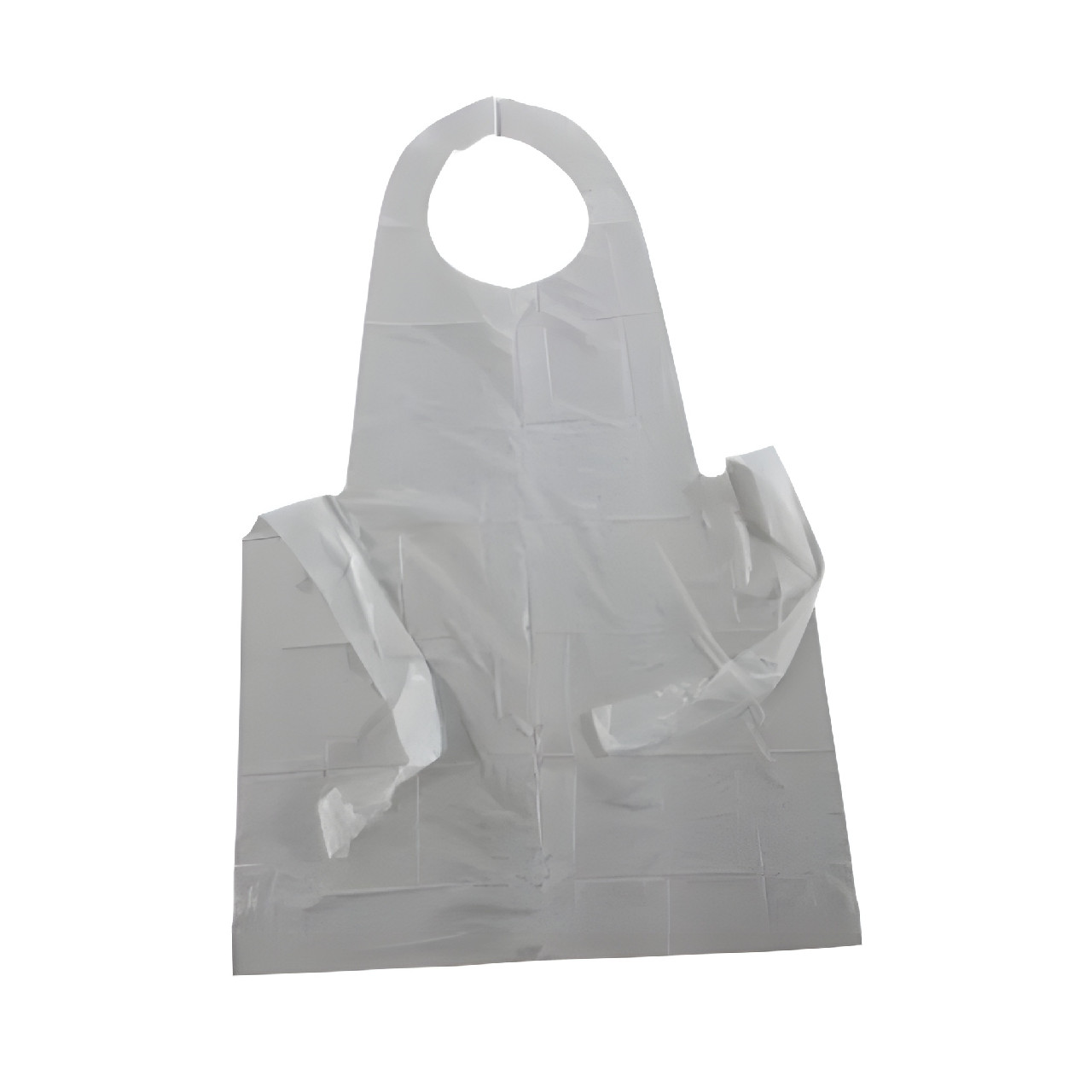 Disposable White Aprons - Plastic Apron 710 X 1170mm - 100 Pack