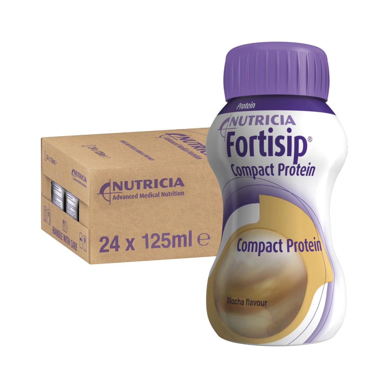 Fortisip Compact Protein Flavours 125ml - Pack of 24