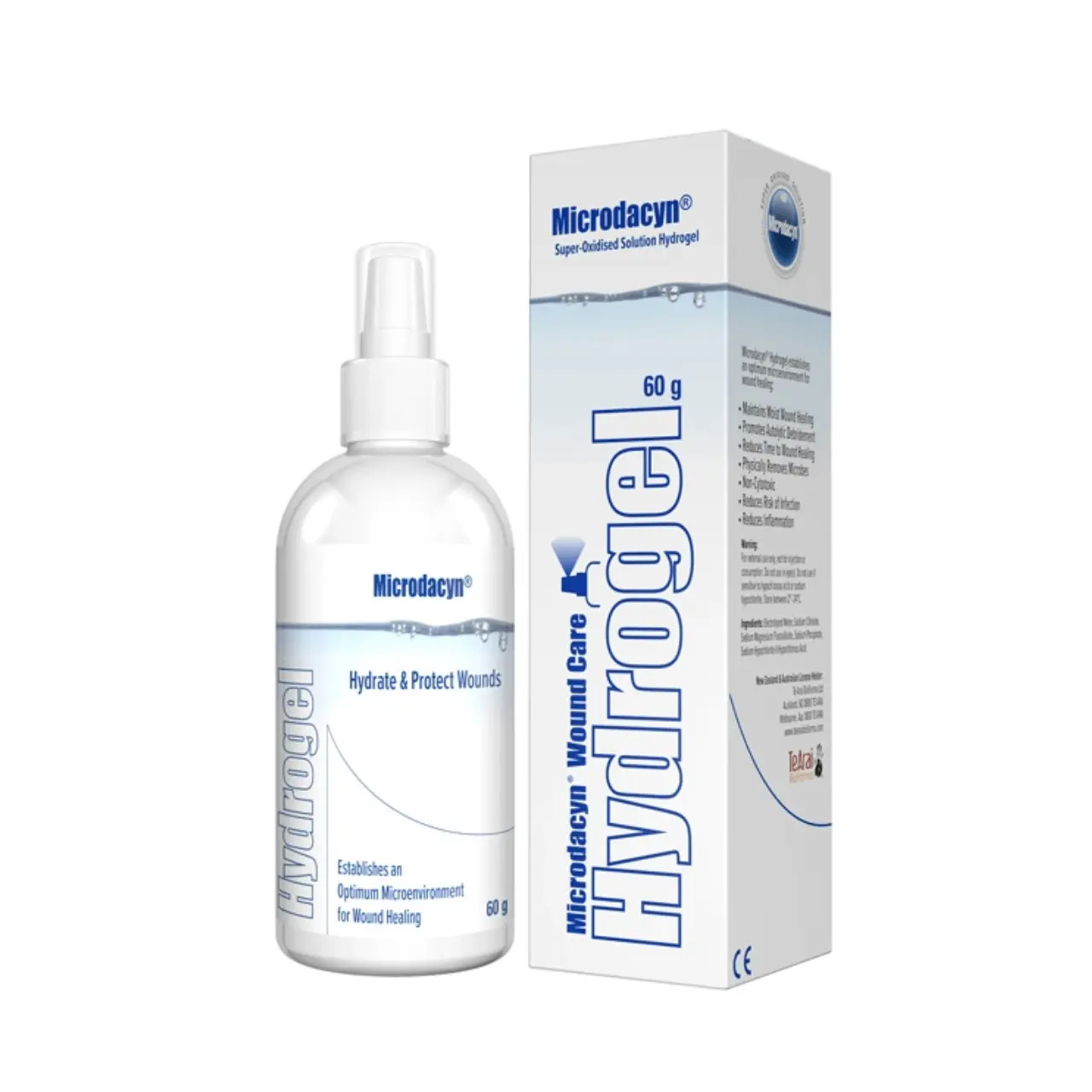 Microdacyn Wound Care Hydrogel Spray 60g Antiseptic - Each