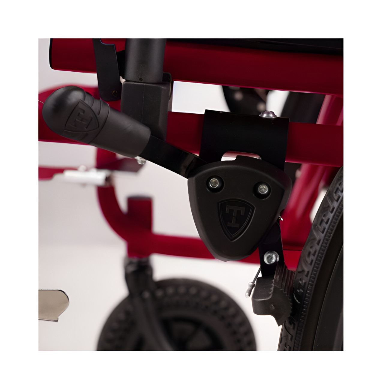 Heavy Duty Steel Wheelchair - Each | Alpha Medical Solutions