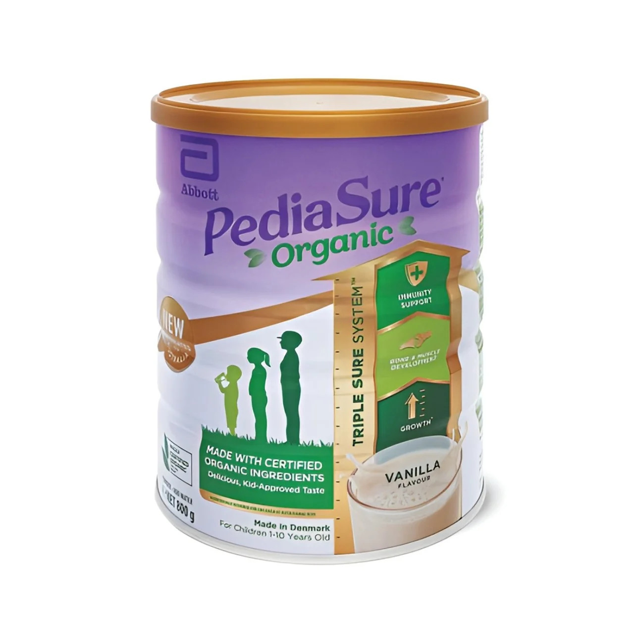 PediaSure Organic Powder Vanilla Flavour 800g - Each
