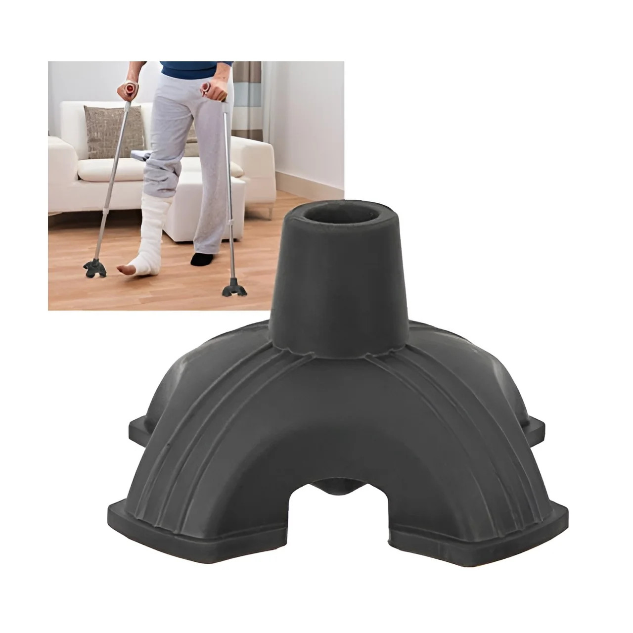 Walking Stick Quad Base 19mm | Alpha Medical Solutions