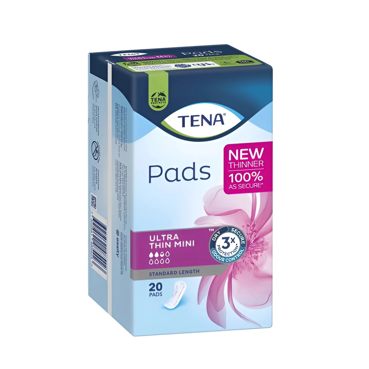 Tena Pads Ultra Thin Mini 225x94mm 100ml - 20 Pack