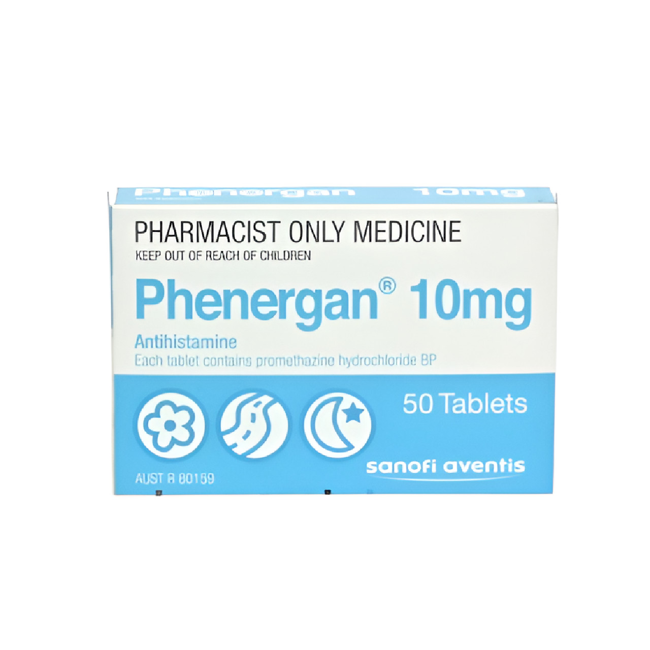 Phenergan - Promethazine Hydrochloride Tablets 10mg - 50Pk