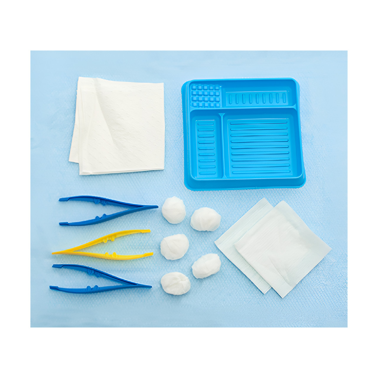 SmartTab Basic Dressing Pack with Non-Woven Balls - 160 Pack