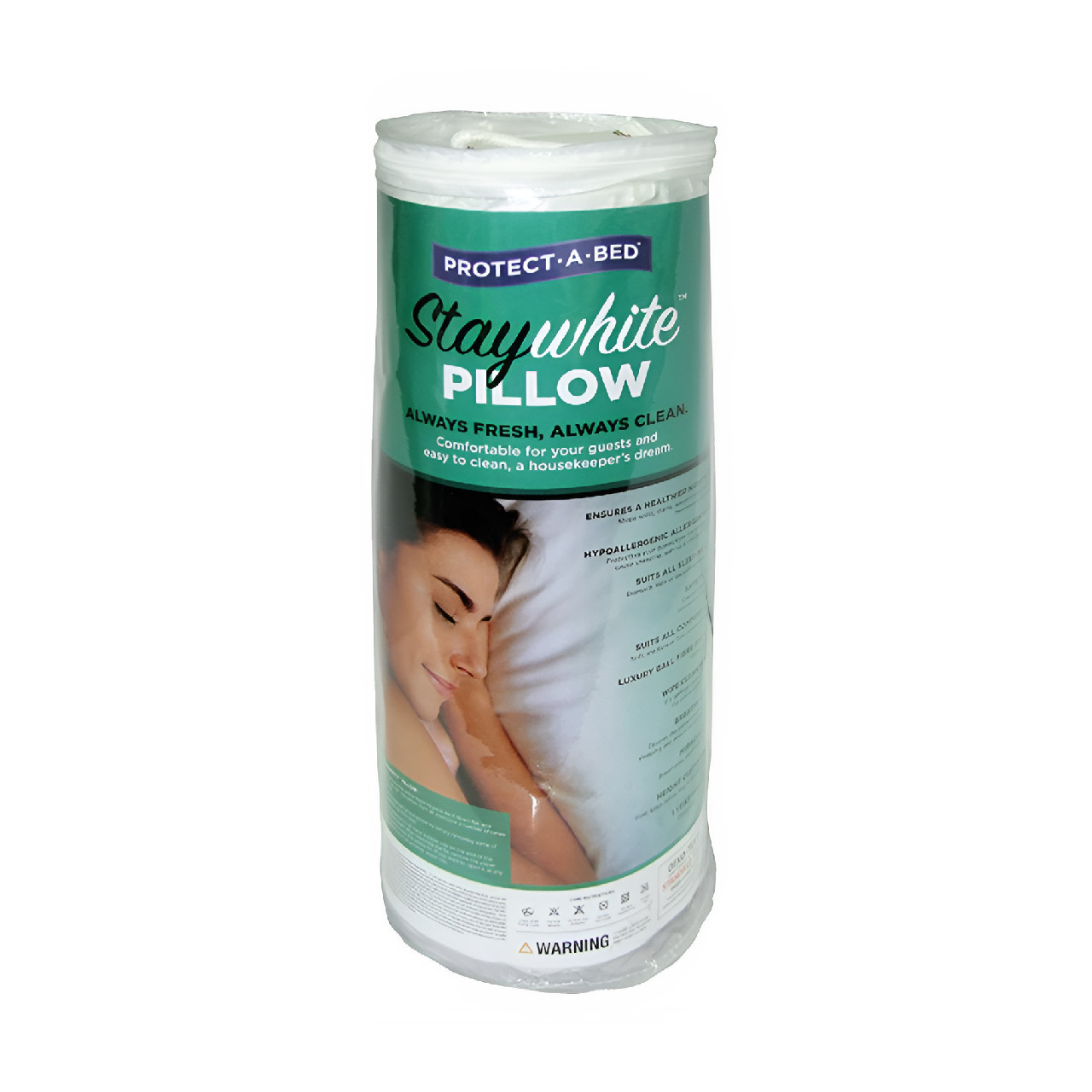 Staywhite Pillow | Waterproof & Hypoallergenic - Each
