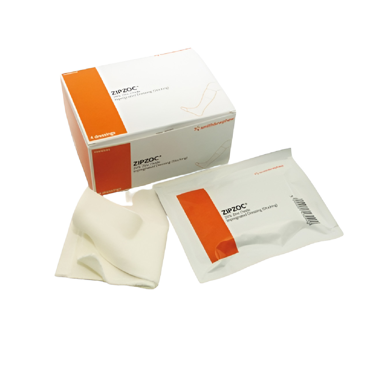 Zipzoc Zinc Oxide Impregnated Stocking 80cm - 4 Pack