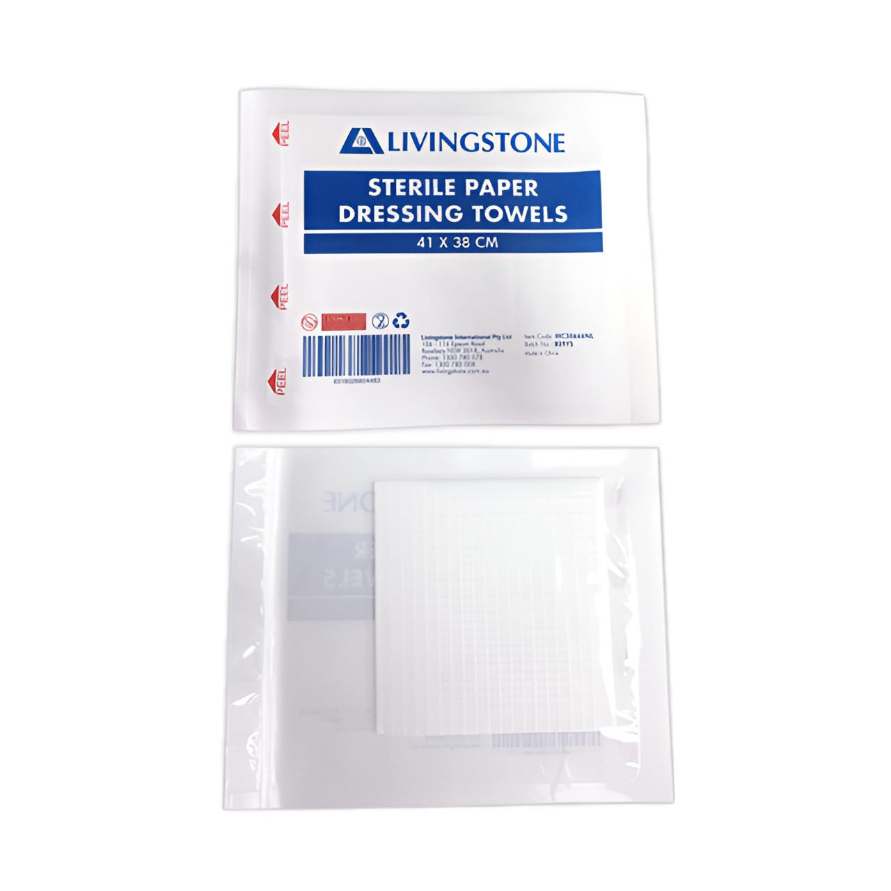 Livingstone Sterile Paper Dressing Towel 41 x 38cm