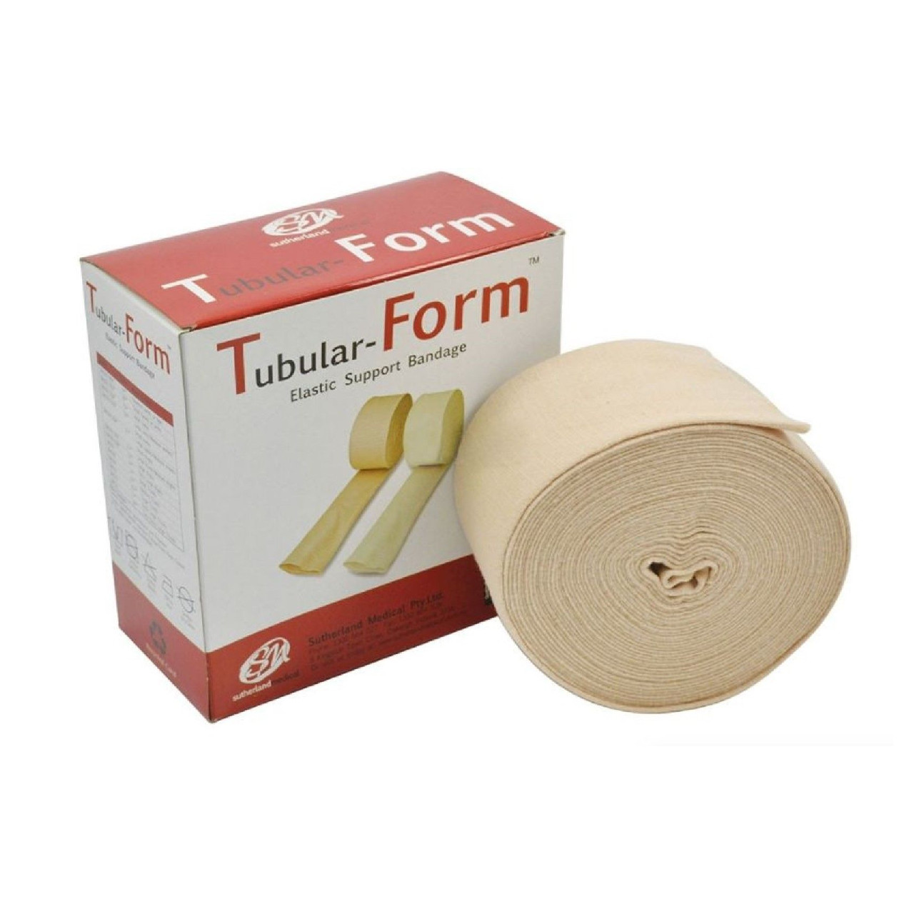Tubular Form Compression Bandage Latex Free Flesh 10m - Each