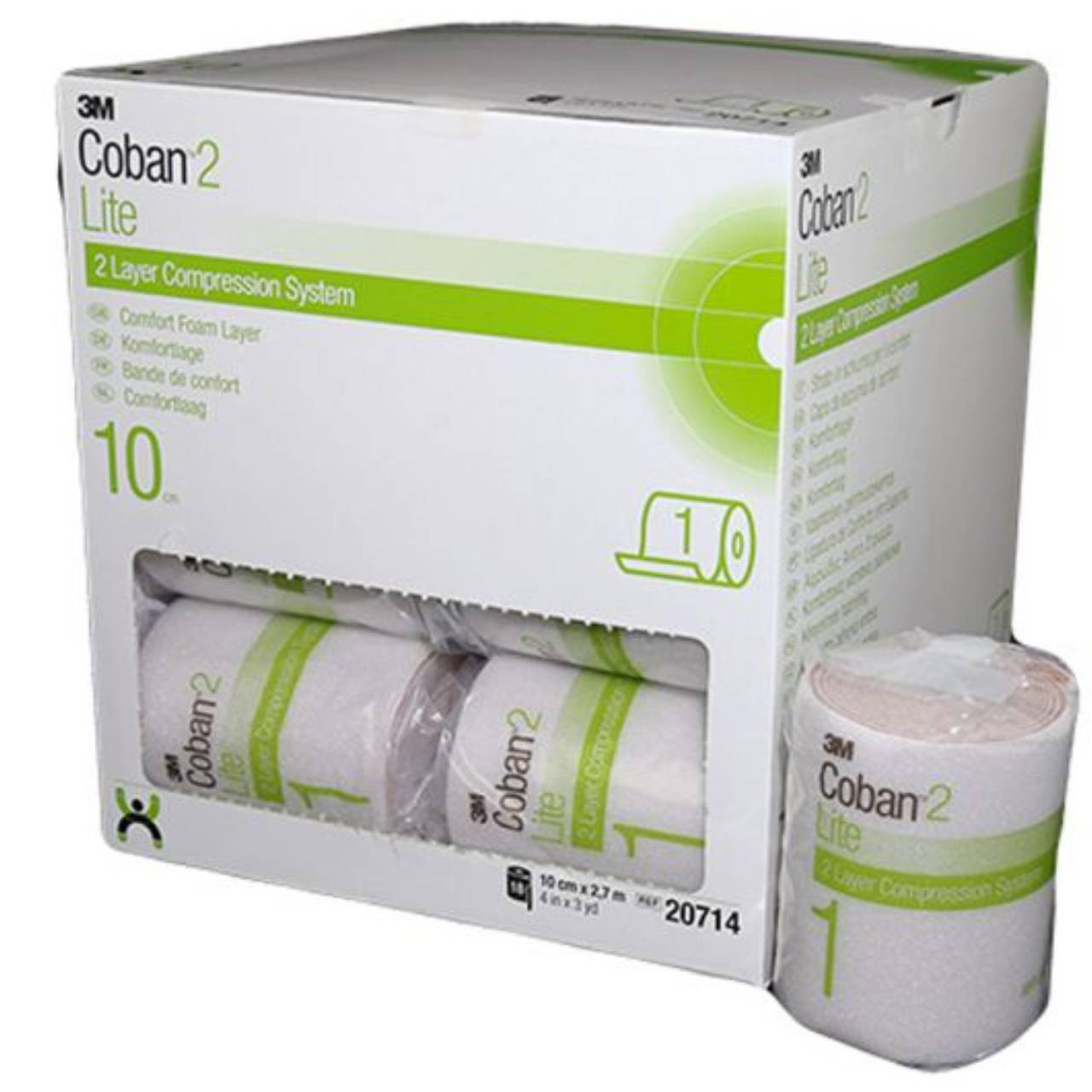 Coban 2 Two-Layer Compression Bandage System - Each