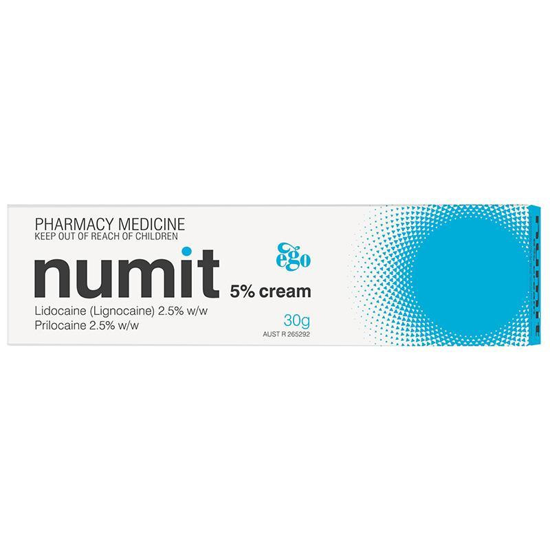 Numit - Lidocaine and Prilocaine 5% Cream 10g - Each