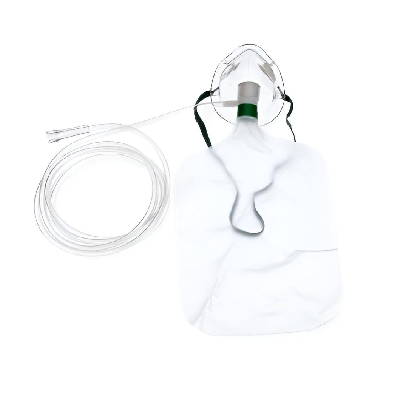 Hudson Mask Adult Oxygen w/ Tubing | Alpha Medical Solutions