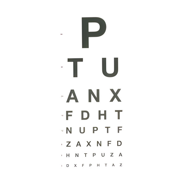 Eye Chart Snellen 6m 'AOT' Universal - Each - Alpha Medical Solutions ...