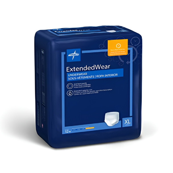 Medline Protection Plus Extended Wear Pull Up Pants