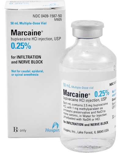 Marcain Plain Bupivacaine Anaesthetic, Sterile Injection