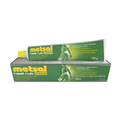Metsal Heat Rub Cream - Each | Alpha Medical Solutions