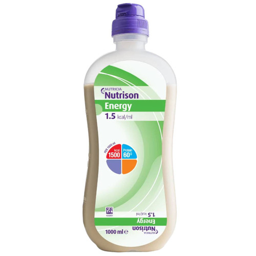 Nutrison Energy 1000ml Ready-To-Hang OpTri Bottle - 8 Pack