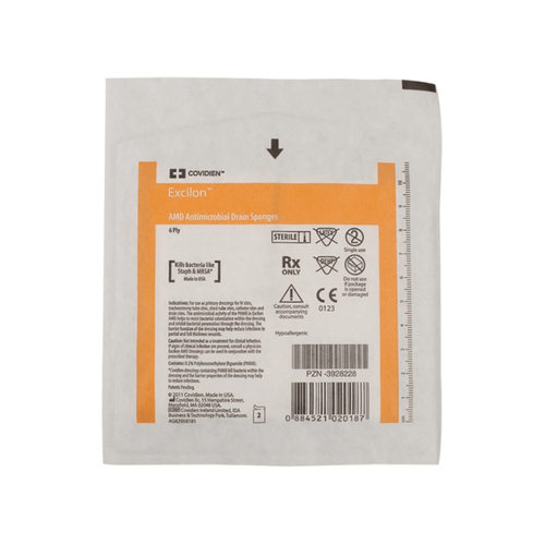 Kendall Excilon AMD Drain Sponge 5cm Sterile - 10 x 2 Pack