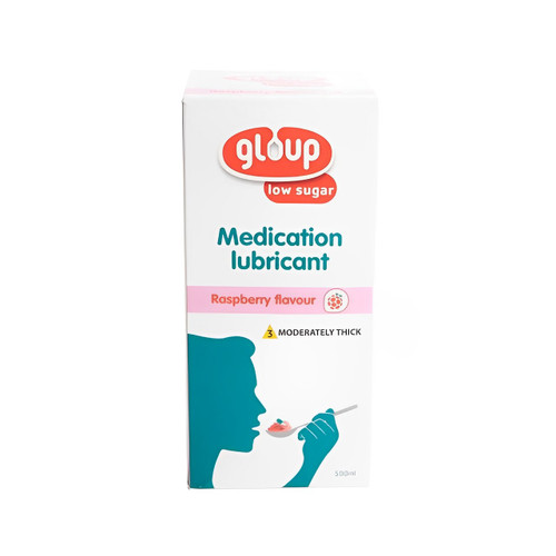 Medication Lubricant Gloup Raspberry Level 3 Low Sugar 500ml