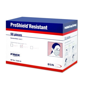 ProShield Resistant Face Mask With Ties Level 2 -50 Pack