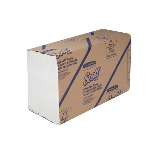 Scott Hand Towel Interfold 26.6 x 23.6cm - 16 Packs