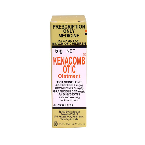 Kenacomb Otic Ointment 5 Grams | Alpha Medical Solutions