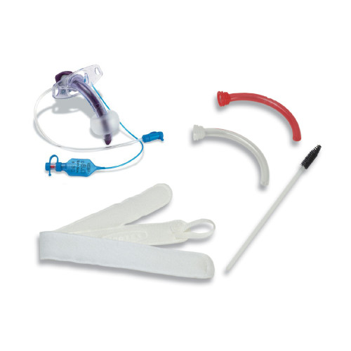 Blue Line Ultra Tube Kit + Inner Cannula, Fenestrated Cuffed
