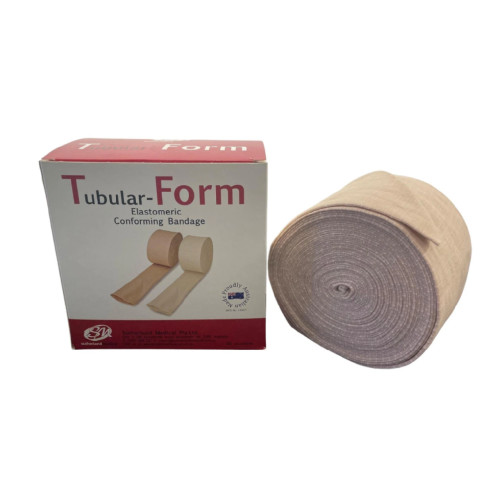 Tubular Form Compression Bandage Latex Free Natural 10m