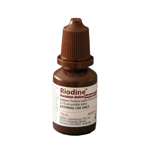 Riodine Povidone-Iodine Antiseptic Solution 10% 15ml - Each