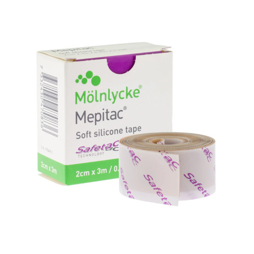 Mepitac Fixation Tape 2cm x 3m - Each | Alpha Medical