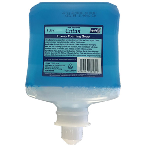 Cutan Foaming Hand Soap pH Neutral - 1 Litre Bottle - Each