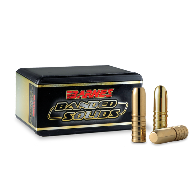 0.375" 375 CAL Banded Solid RN - Barnes Bullets