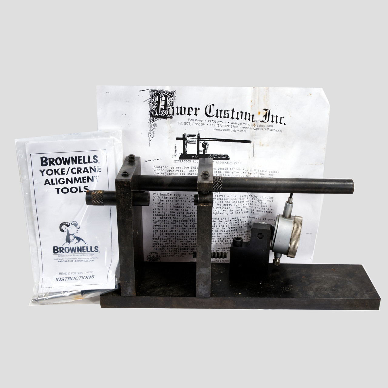 Power Customs Yoke Alignment Fixture with Extension Rod