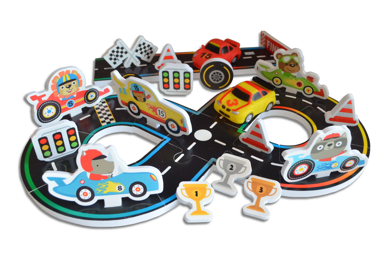 BATH TIME RACING CAR GRAND PRIX SET