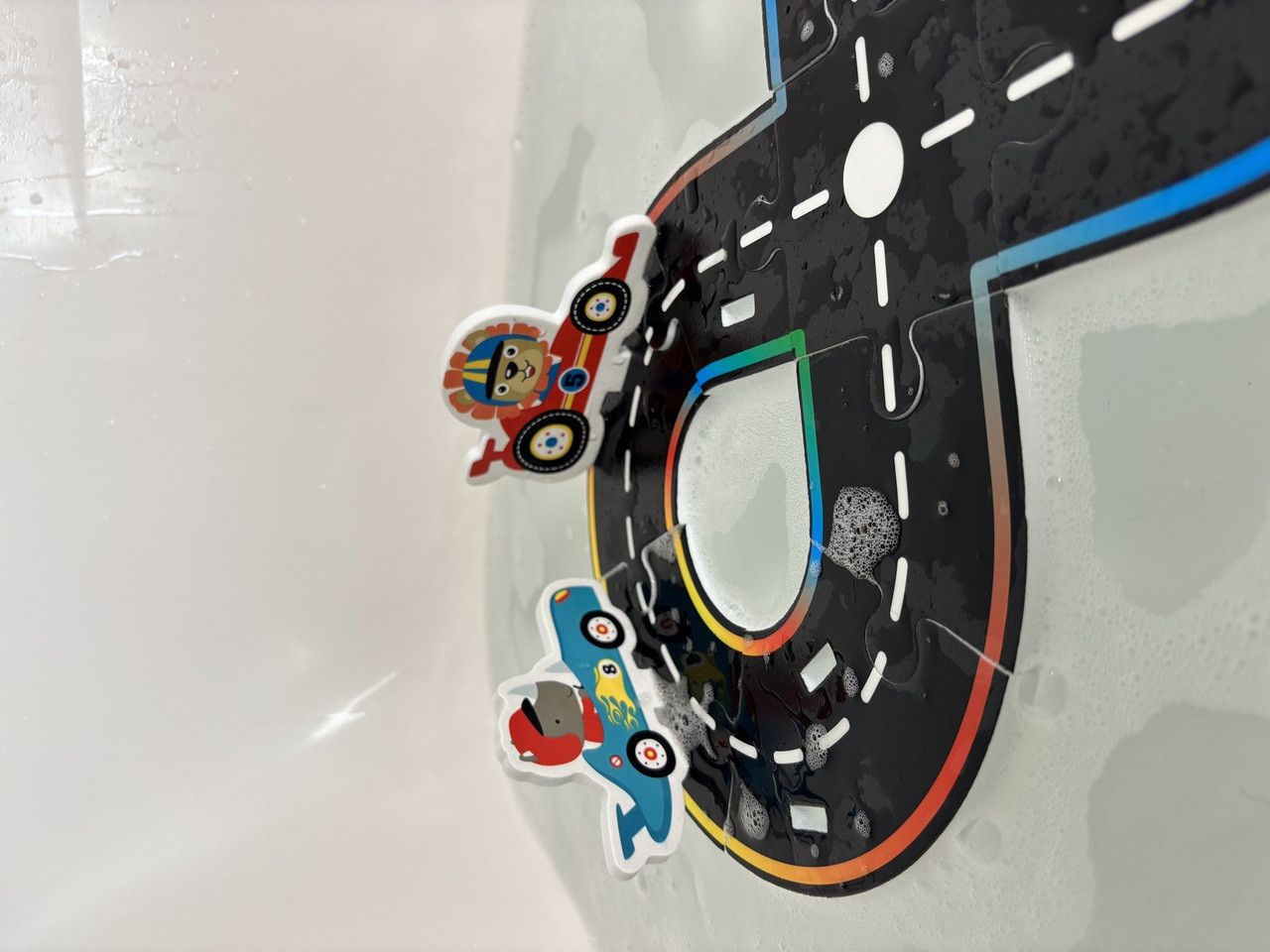 BATH TIME RACING CAR GRAND PRIX SET