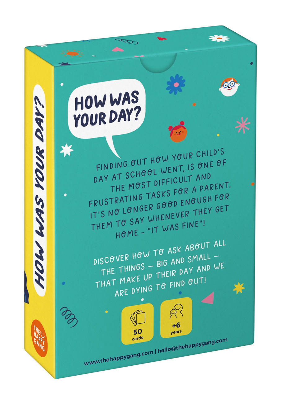 CONVERSATION STARTERS - HOW WAS YOUR DAY?