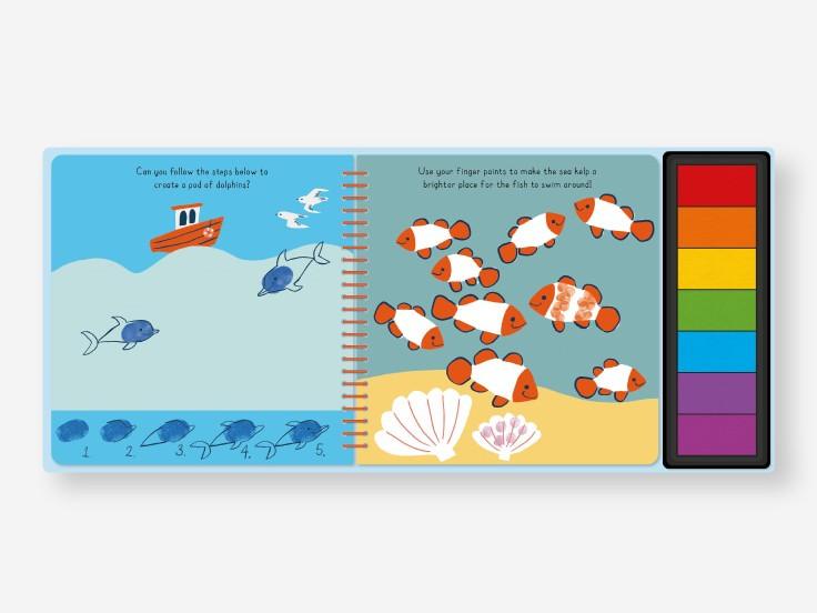 FINGERPRINT FUN - OCEAN