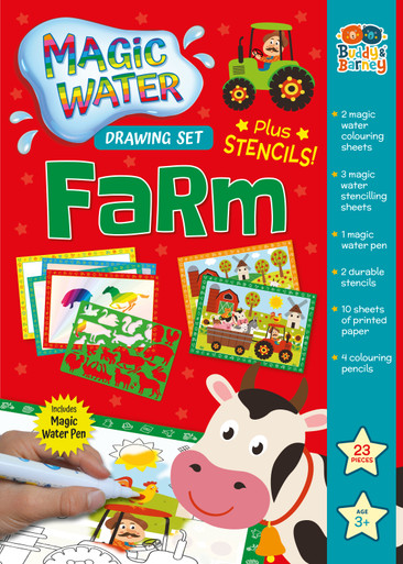 WATER MAGIC DRAWING SET - FARM