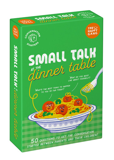 CONVERSATION STARTERS - SMALL TALK AT THE DINNER TABLE